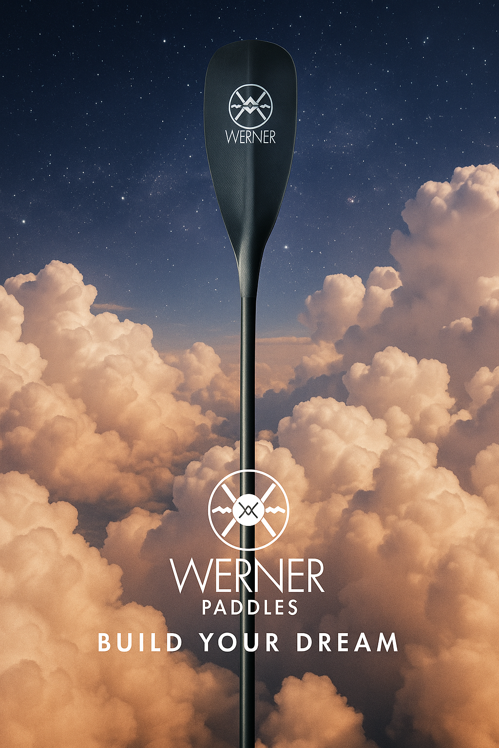 Custom Werner Paddle - Build your Dream – Squarerock Inspirational Stuff